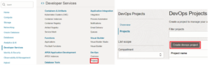Creating OCI DevOps CI/CD pipeline and deploy code to OCI Functions ...