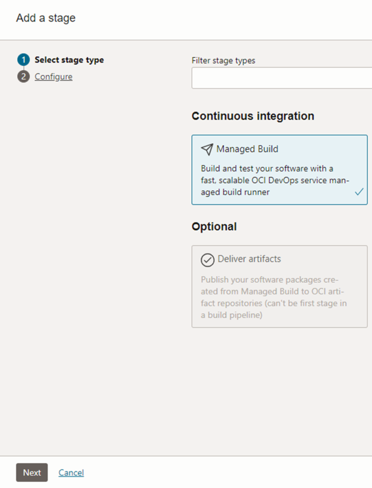 Creating OCI DevOps CI/CD pipeline and deploy code to OCI Functions ...